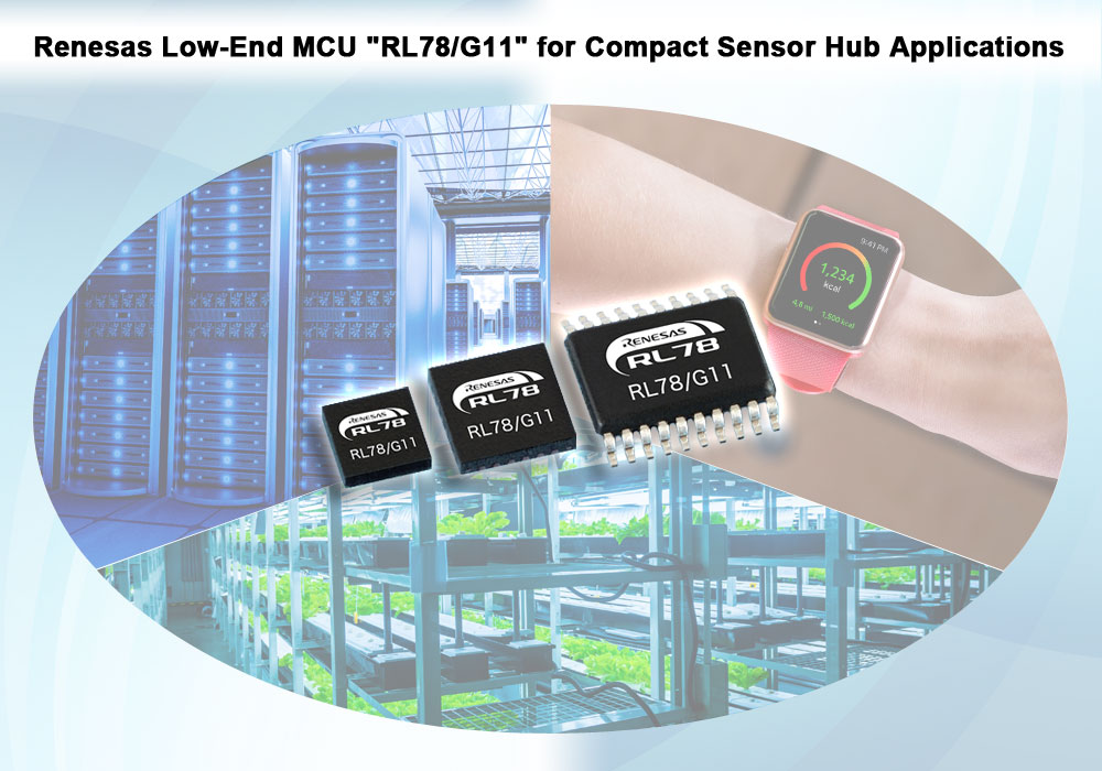Low-Power RL78/G11 Microcontrollers - ElektronikFOKUS
