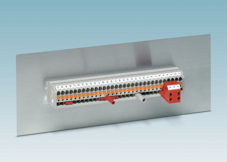 Nye gennemføringsklemmer med push-in fjederkrafttilslutning ...