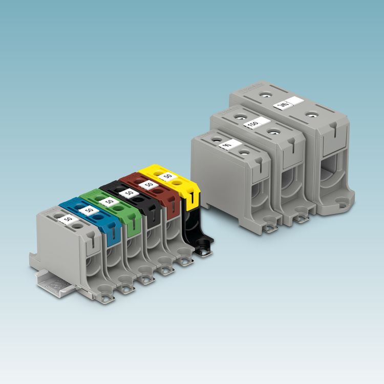 Universelle rækkeklemmer til aluminiums- og kobberledere - ElektronikFOKUS