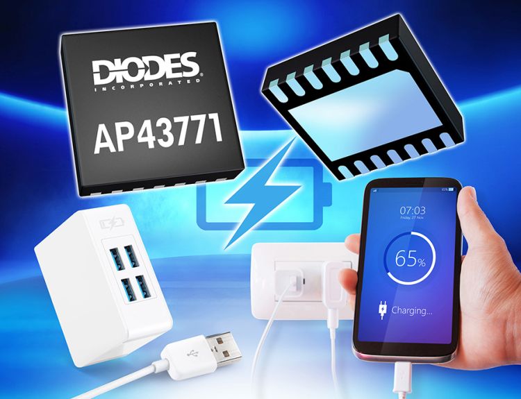 Second Generation USB PD Controller from Diodes Incorporated Provides Platform for Quick Charger ...