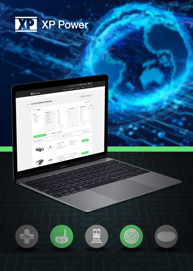 XP Power launches new website to speed up product selection ...