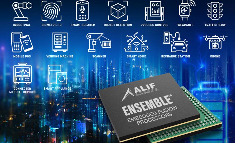 Alif Ensemble MCU-familie giver 100 gange højere edge AI-ydelse - ElektronikFOKUS