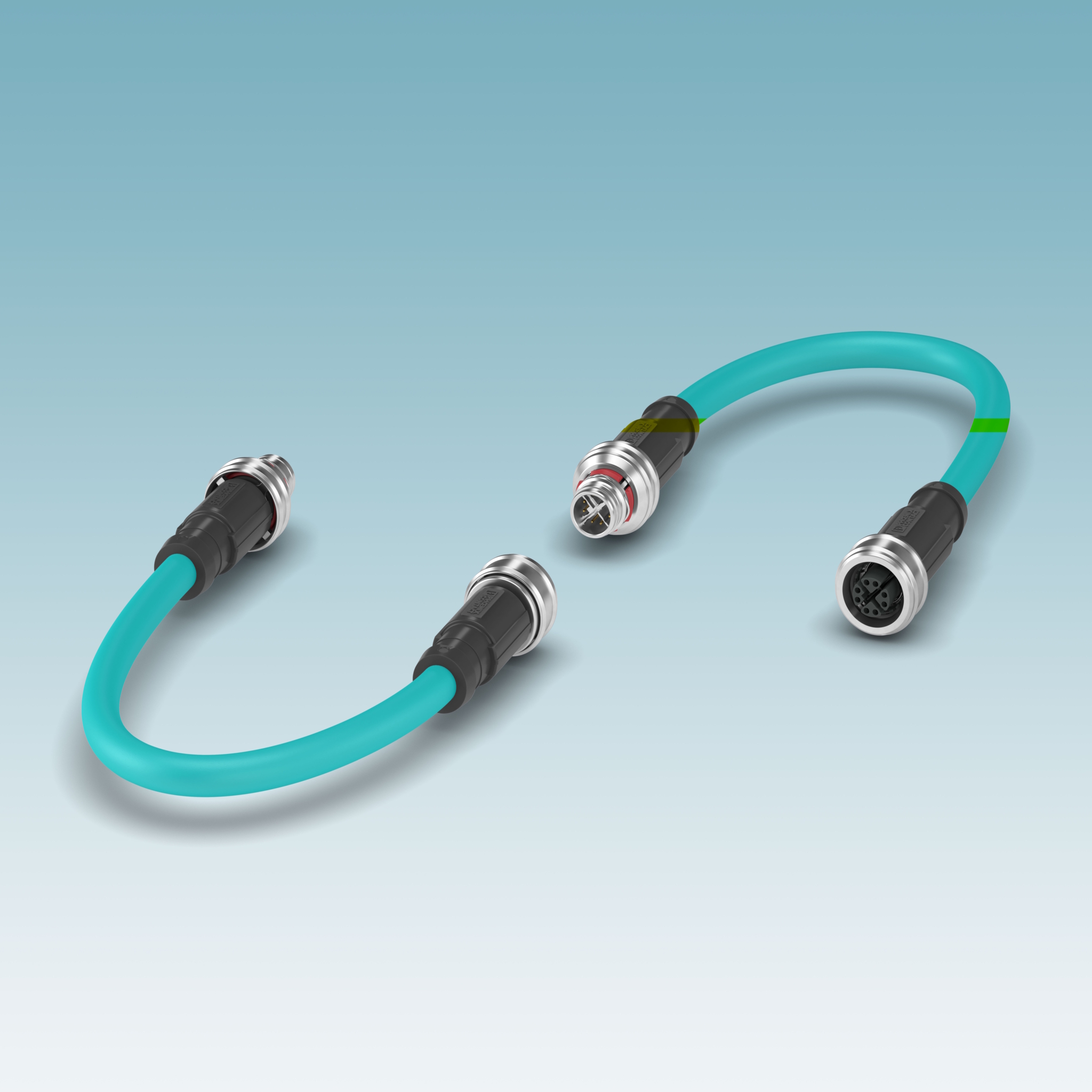 Præmonterede M12 push-pull stik til Ethernet applikationer - ElektronikFOKUS