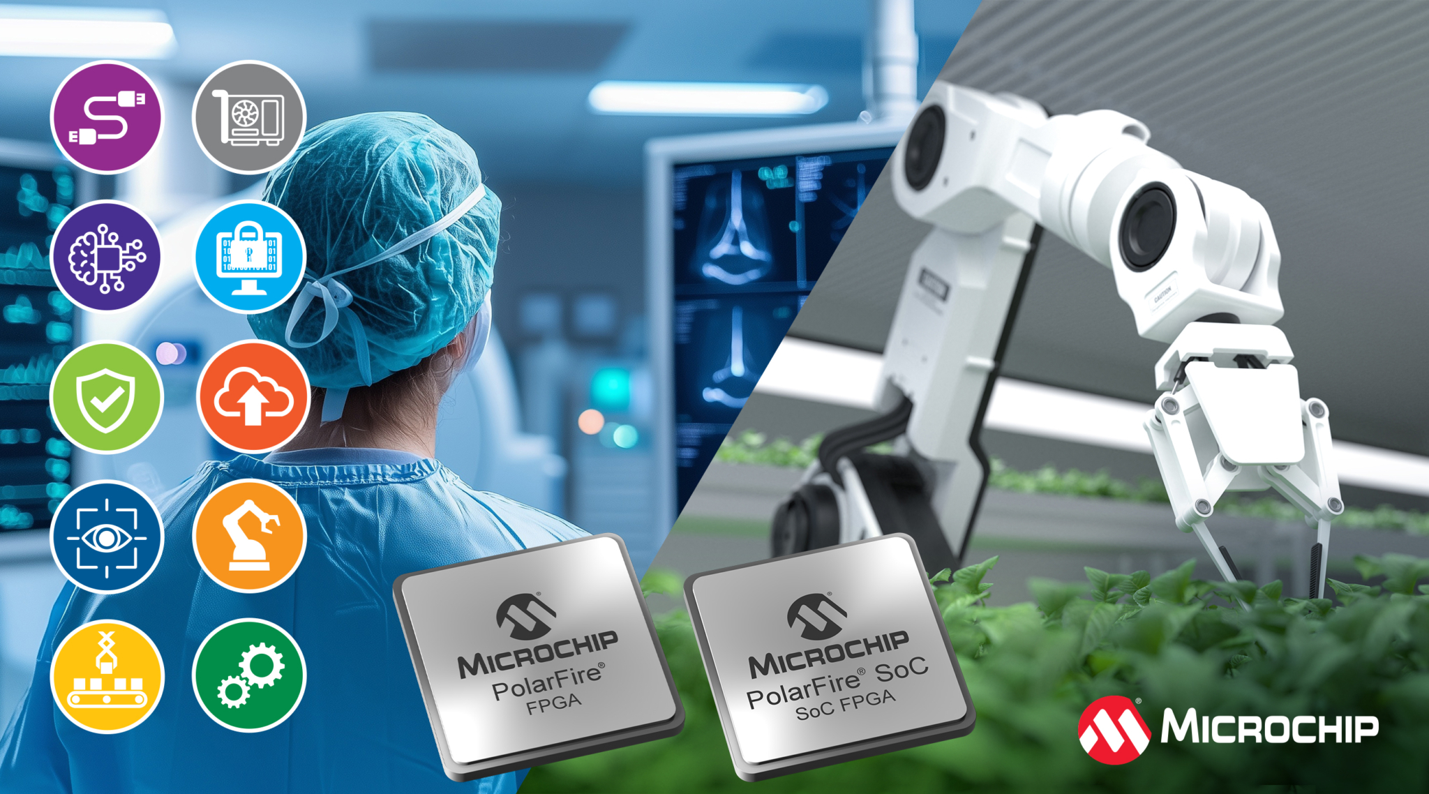 Microchip Expands PolarFire® FPGA and SoC Solution Stacks with New Offerings for Medical Imaging ...