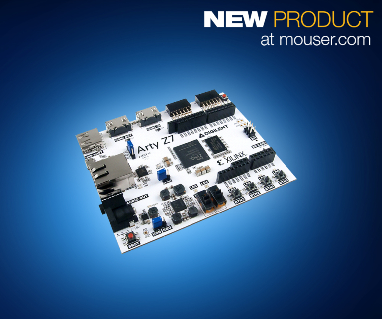 Digilent’s Zynq-Based Arty Z7 Dev Board, Now at Mouser, Offers Maker ...